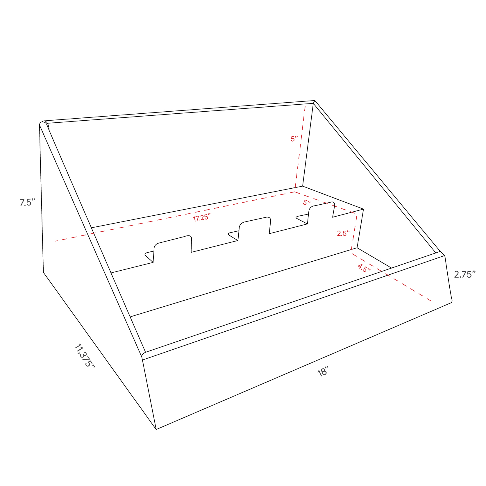 Cardboard counter display - #3135 | Concept BBM