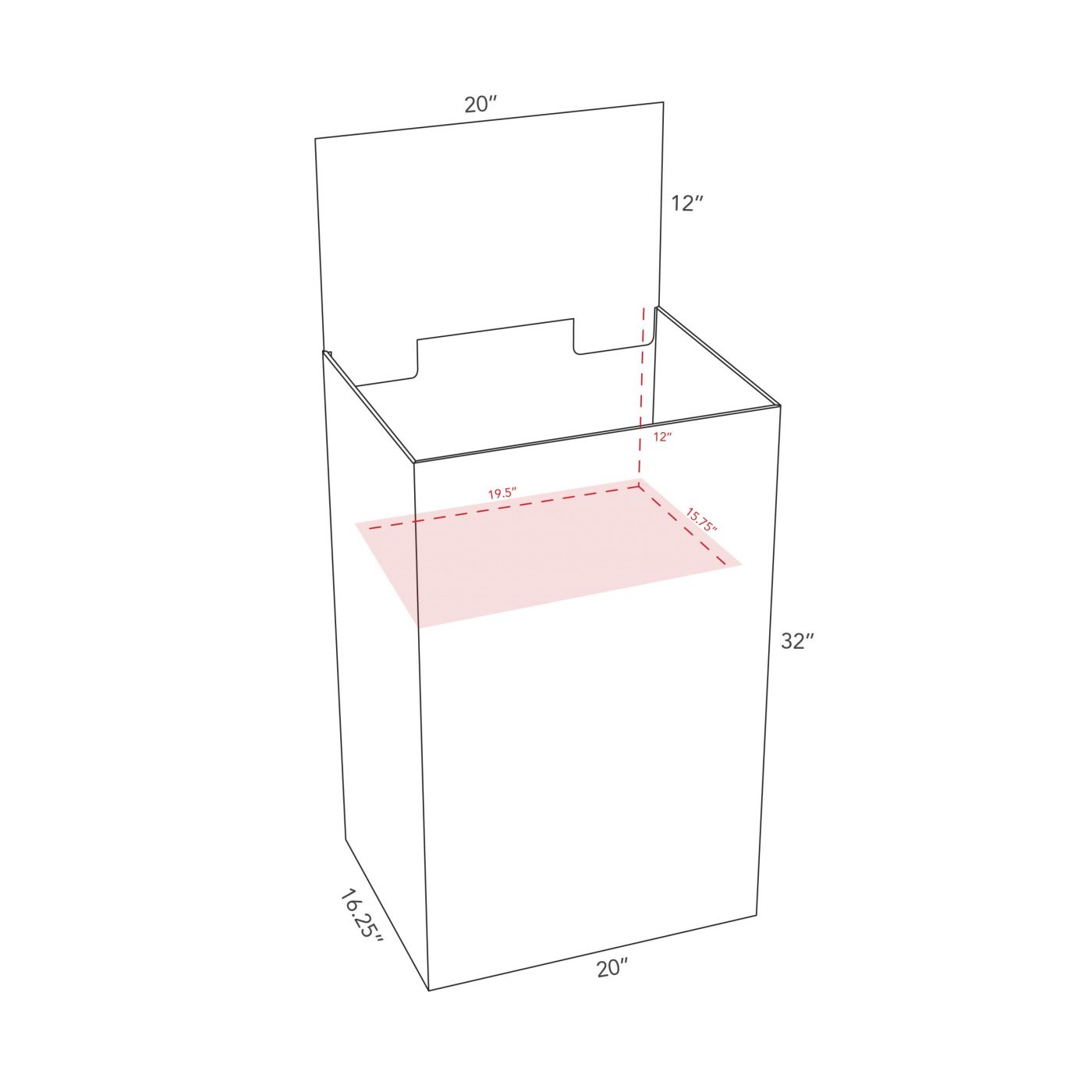 #7491 - Cardboard Dump bin | Concept BBM
