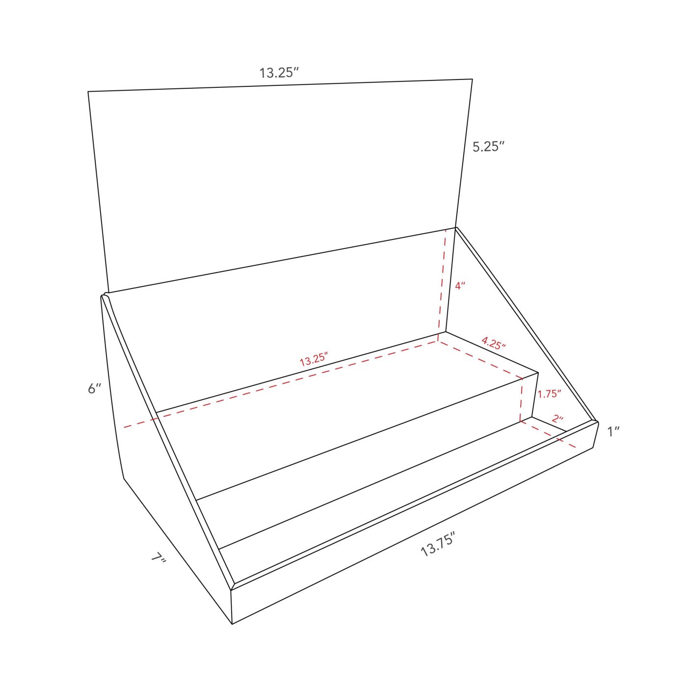 #7113K - Cardboard counter display | Concept BBM